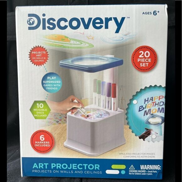 Discovery | Toys | Discoverykids Art Projector With Diyslides | Poshmark